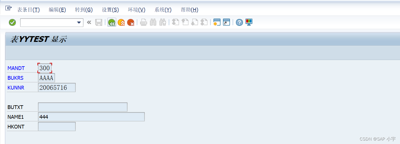[abap]修改数据表 Abap Se16n Csdn博客