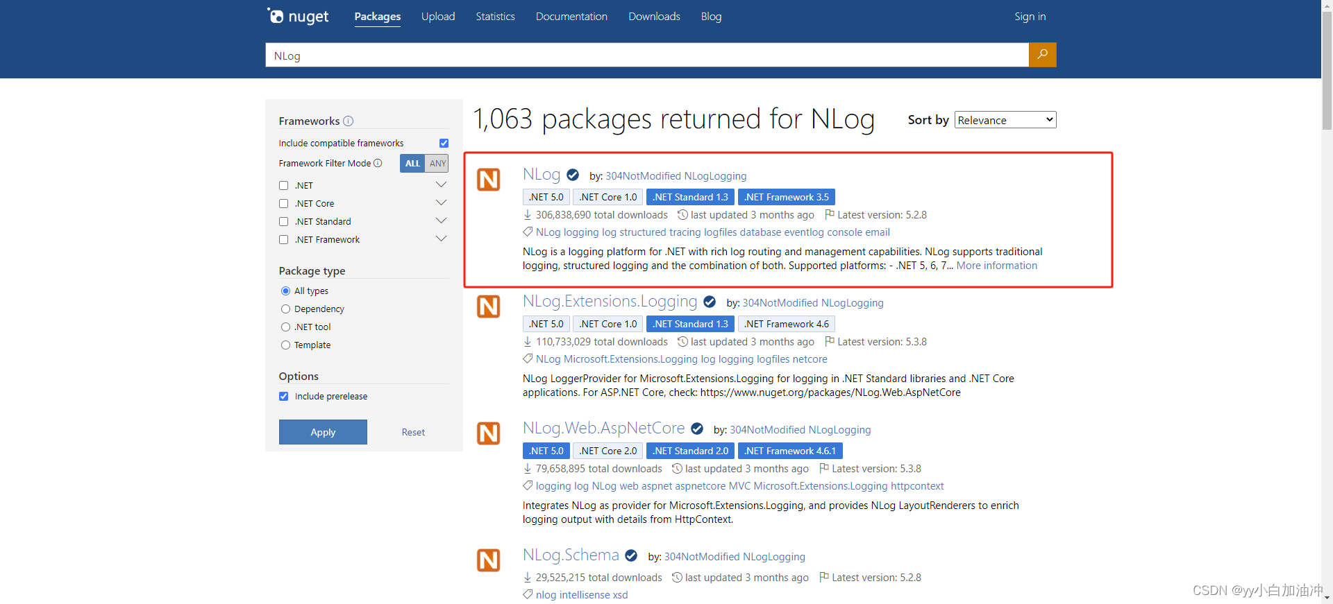 NuGet基础使用方法&NLog用法_nuget下安装的nlog使用-CSDN博客