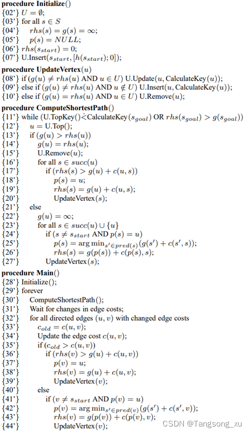 LPA*路径规划原文+翻译_lpa* 算法 c语言-CSDN博客