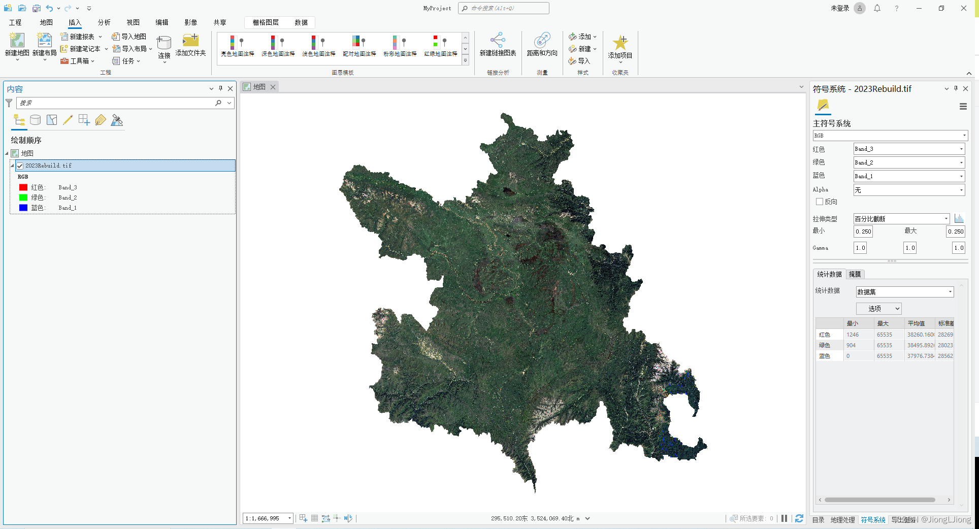 ArcGIS Pro 3.0.1制作NDVI波段运算_arcgis模型构建器波段计算-CSDN博客
