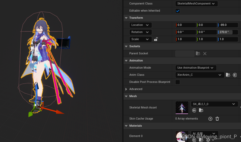 UE5导入MMD模型并重定向到第三人称模板_ue5 mmd-CSDN博客