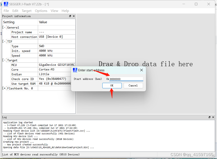 MCU通过Jflash烧录MCU程序_如何使用jflash读取芯片里面的程序-CSDN博客