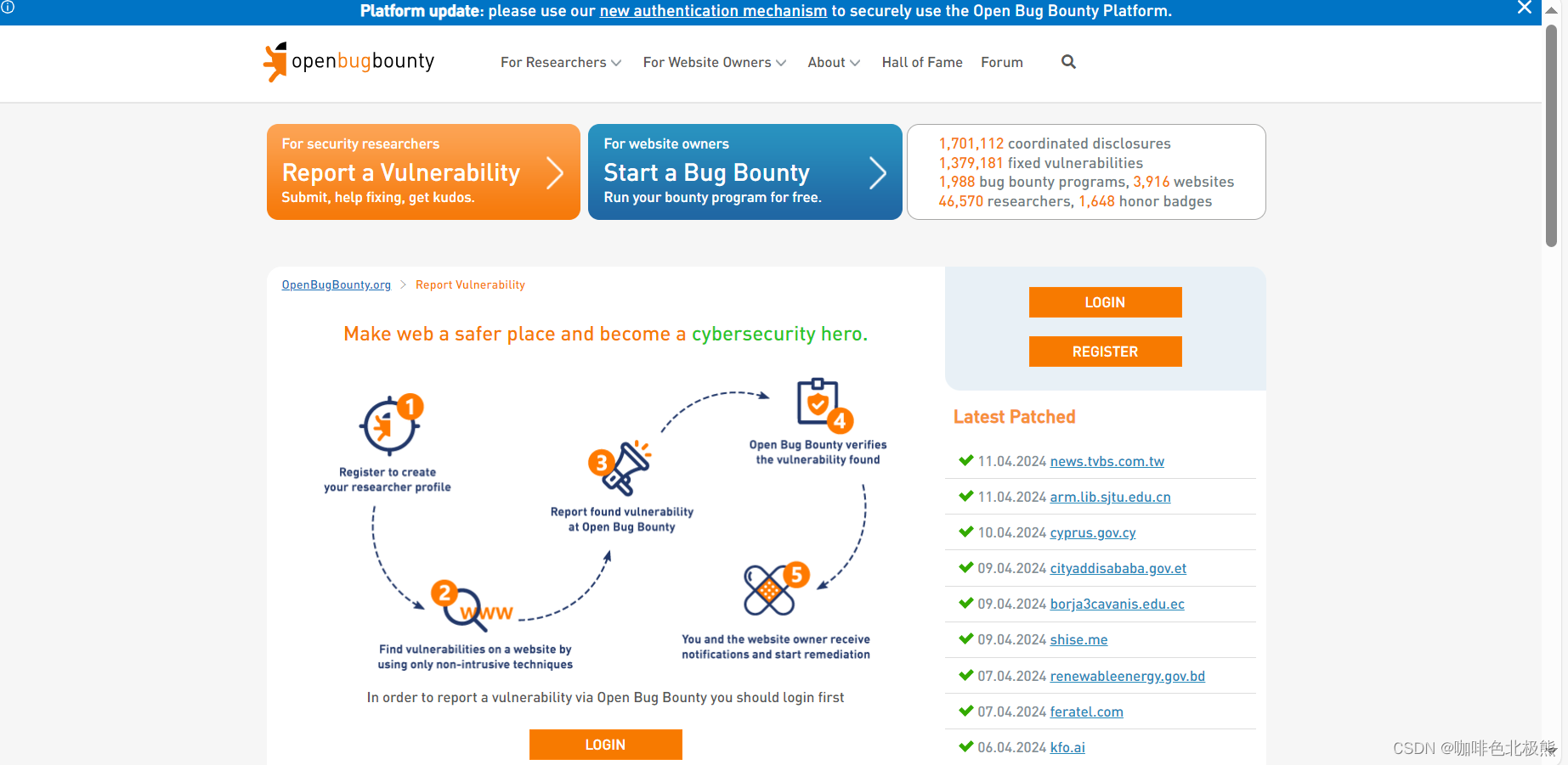 国外SRC导航（海外众测平台）_hackone-CSDN博客