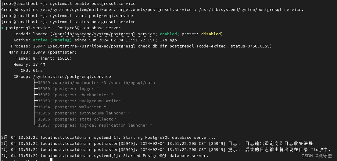 Oracle Linux系统下Postgresql的安装与远程登陆_llinux pgsql 客户端登录-CSDN博客