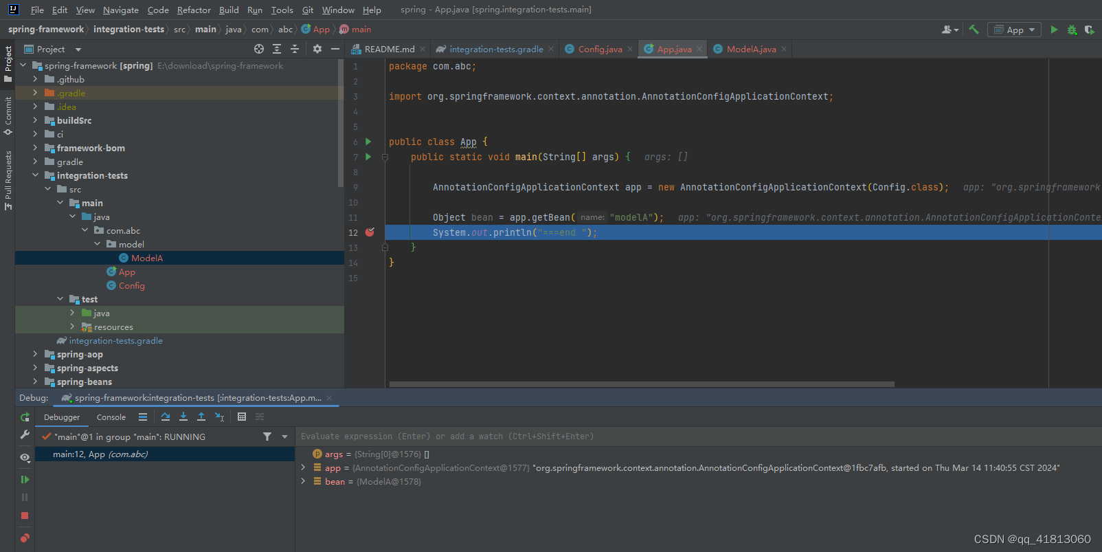 Spring源码启动debug，注释_spring启动过程怎么debug-CSDN博客