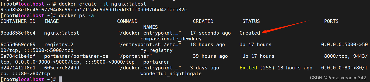 操作Docker容器_docker create-CSDN博客
