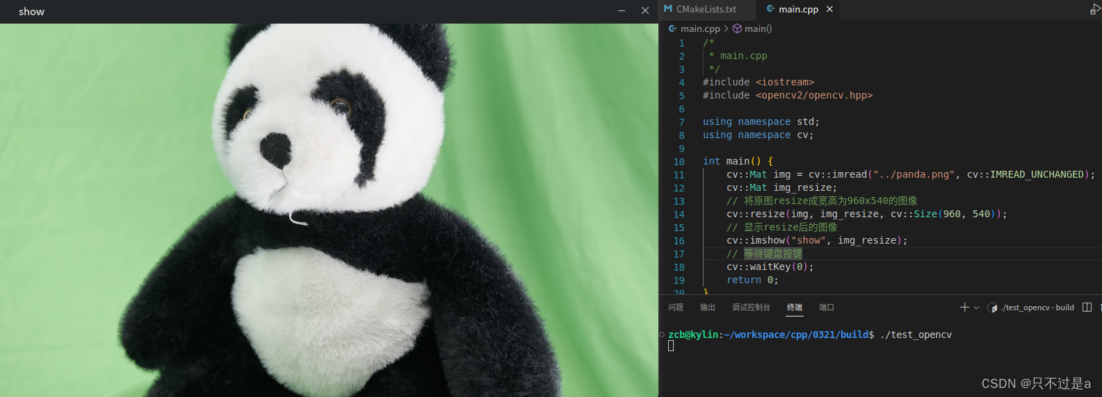 CMake应用教程（三）OpenCV库的使用_opencv cmake-CSDN博客