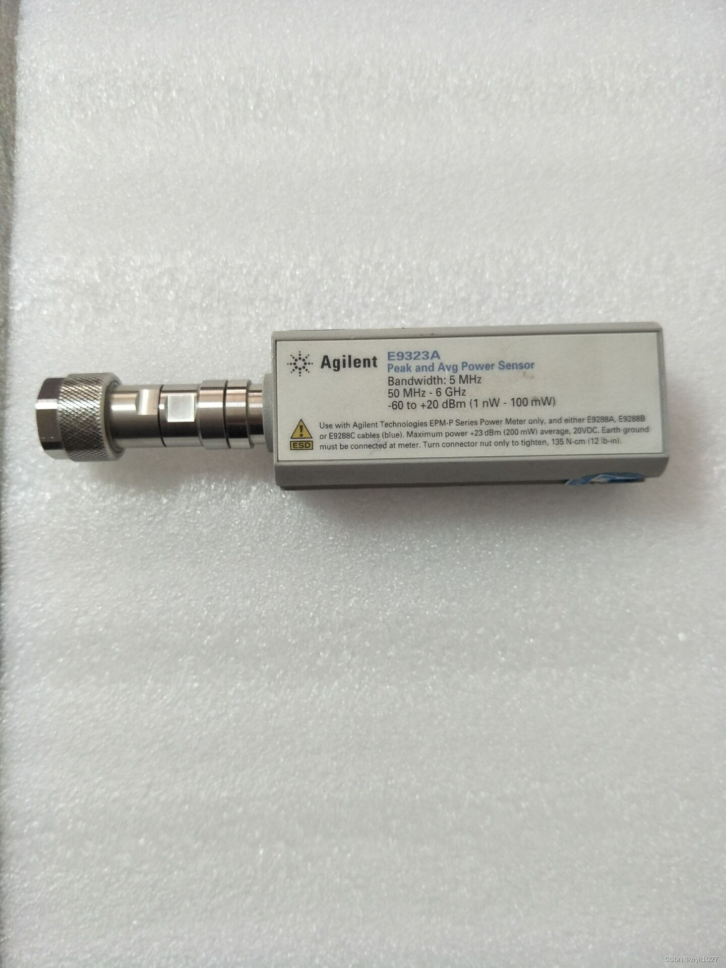 安捷伦Agilent E9323A功率传感器-CSDN博客