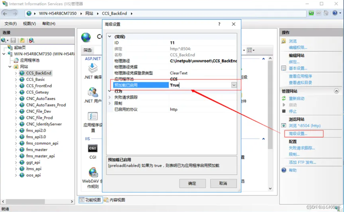 .net core iis 配置 (防止iis休眠)_iis 休眠-CSDN博客