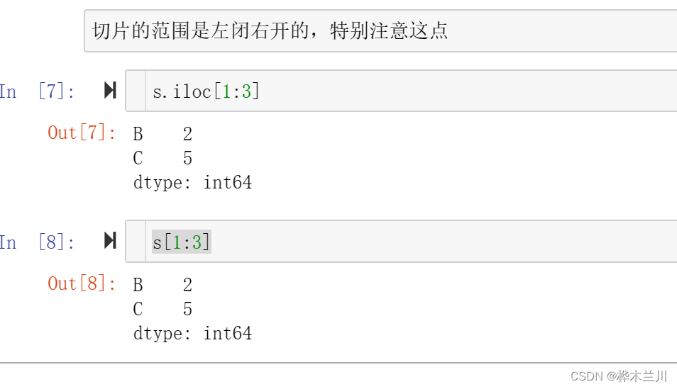 [jupyter Notebook学习01]series索引 Jupyter Series Csdn博客