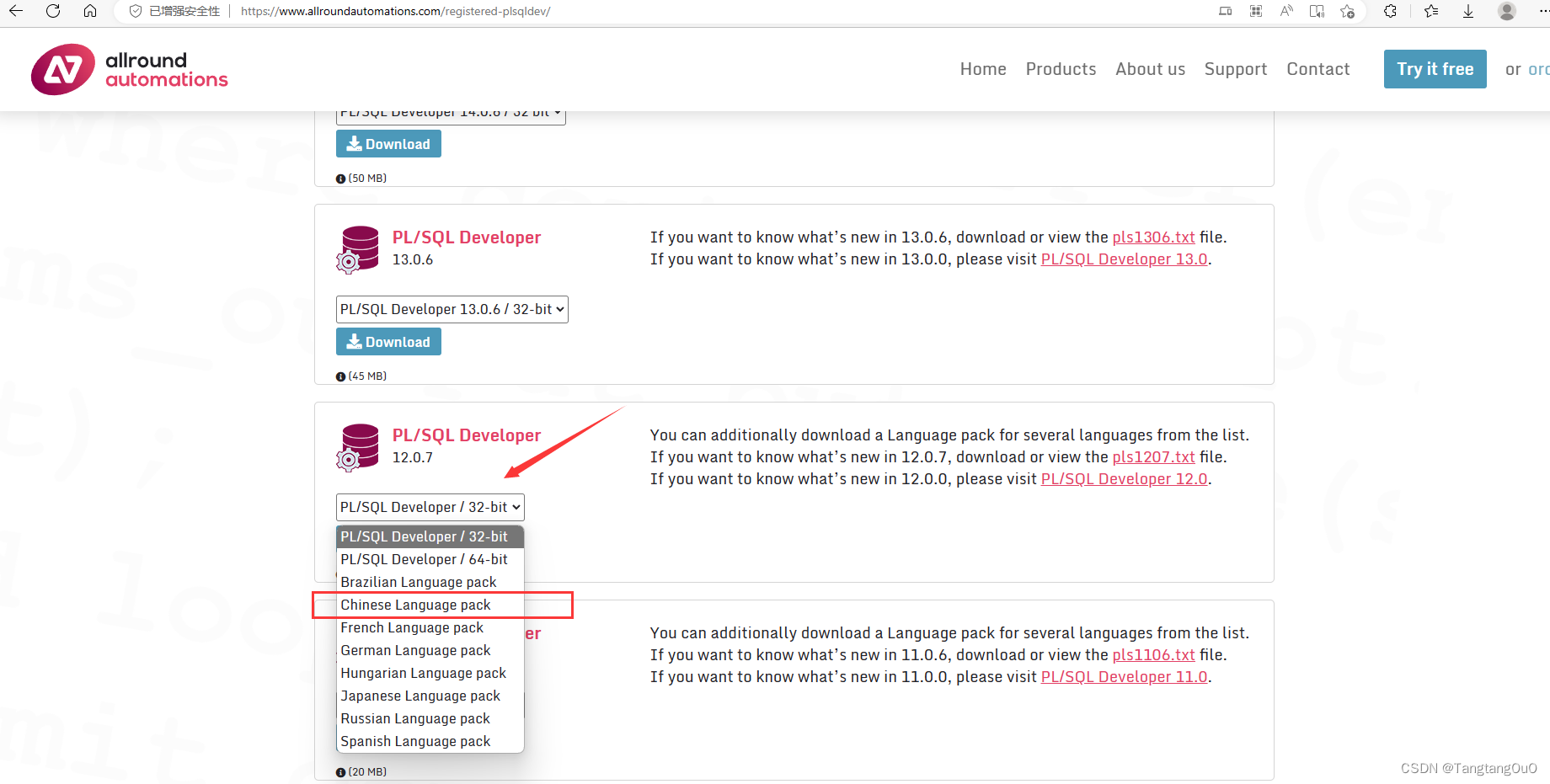 【教程】PL/SQL DEVELOPER 12（64bit） 汉化_plsql怎么改成中文-CSDN博客