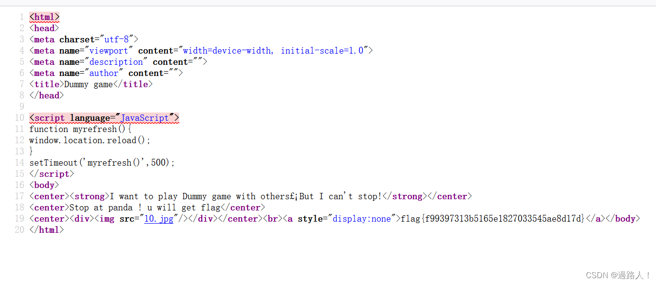 bugku-alert--你必须让他停下来_bugku中你必须让他停下解法-CSDN博客