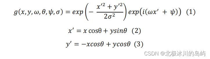 基于Gabor滤波器的卷积层设计方法(可学习参数)及其python实现_gabor 滤波-CSDN博客