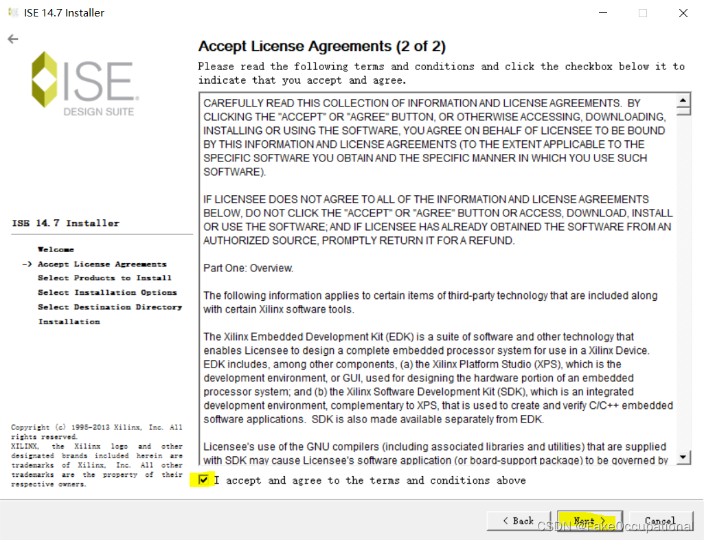 fpga系列 HDL：ISE 安装笔记_ise安装enable webtalk to send software-CSDN博客