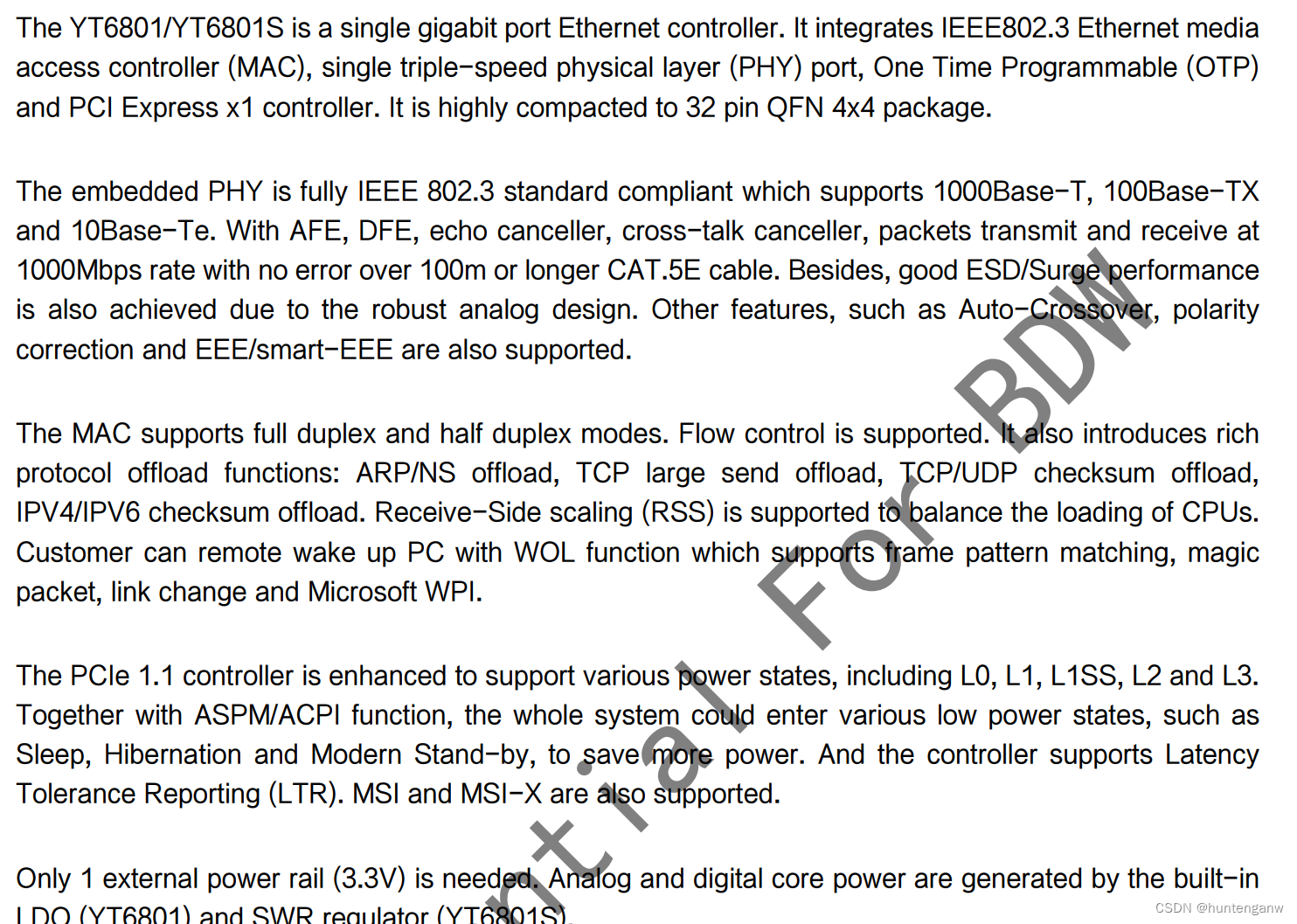 瑞芯微RK3588 PCIE外接国产千兆网YT6801-CSDN博客