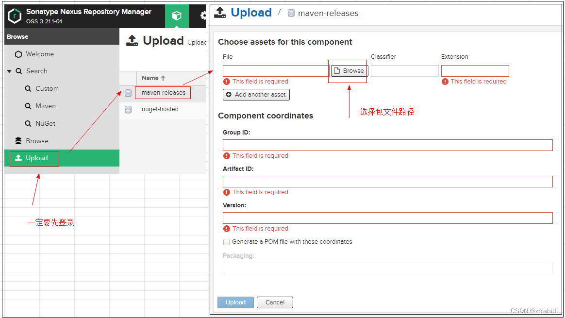 Nexus Repository Manager上传jar包_sonatype nexus repository manager上传-CSDN博客