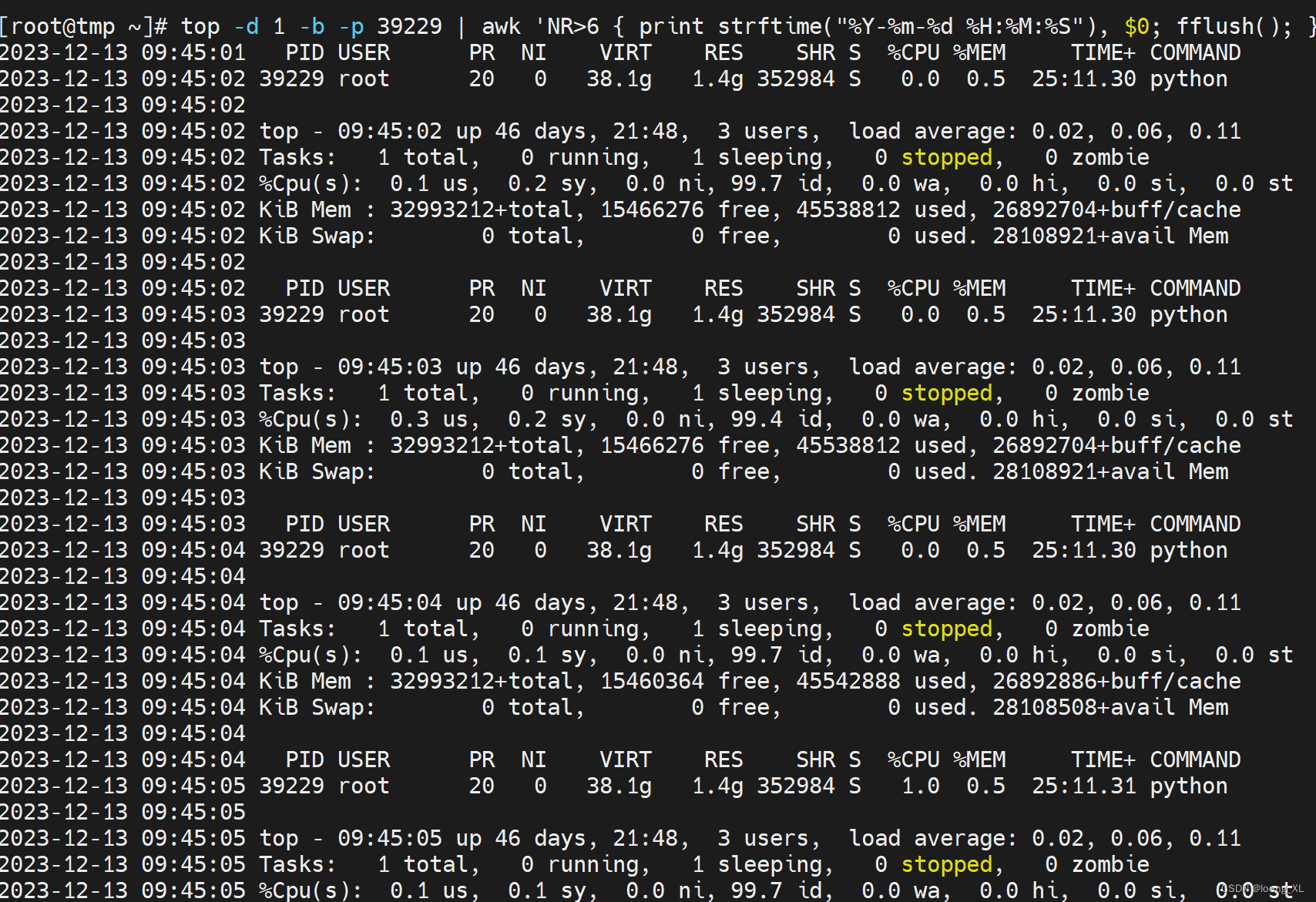 psutil查询指定程序pid的cpu、内存使用；pgrep命令查询具体进程号、top查询具体进程的cpu、内存使用_psutil读取指定进程 ...