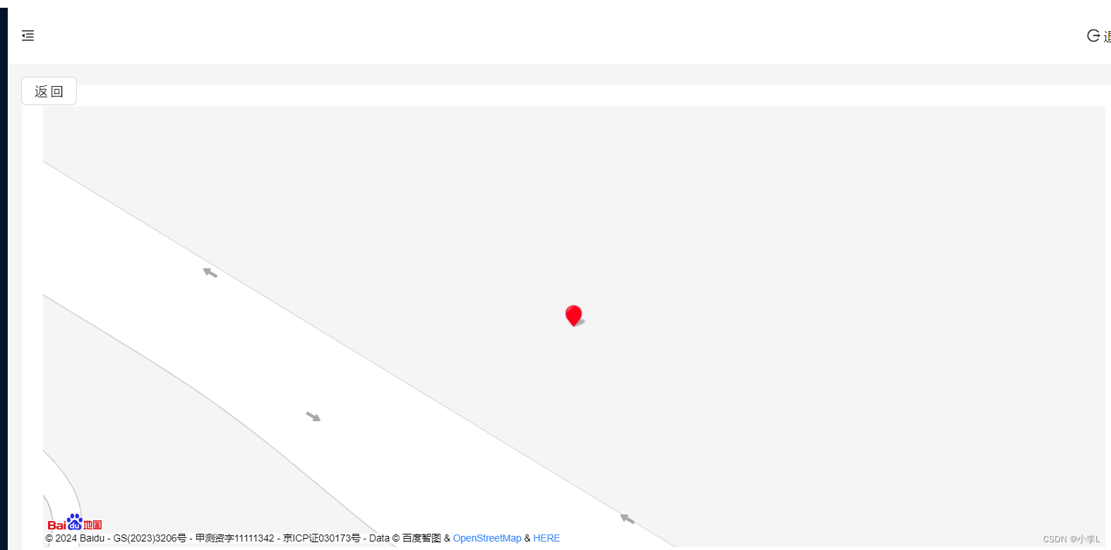 React + 百度地图实现根据经纬度数据显示定位点。_react管理后台使用百度地图api 拾取经纬度 加入表单-CSDN博客
