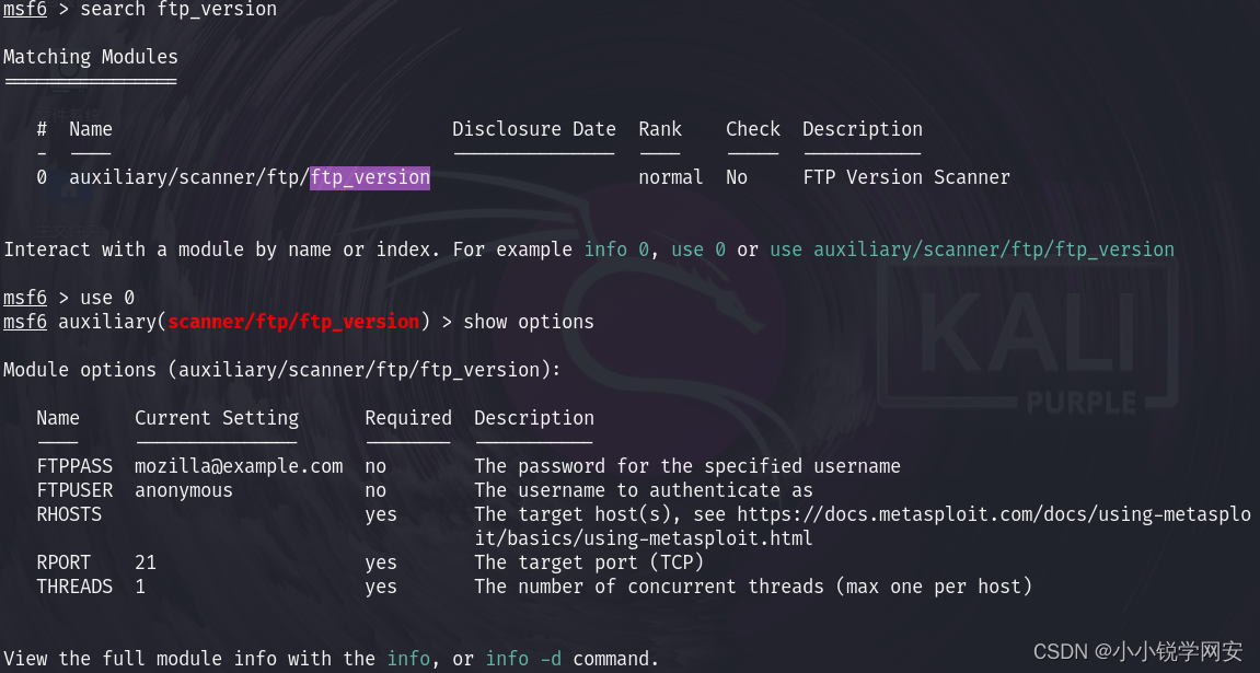 Metasploit渗透测试之信息收集（三）_探测ssh协议版本-CSDN博客