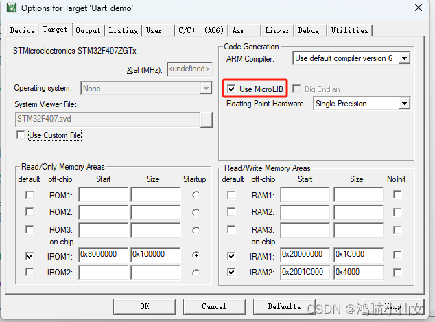 【HM】STM32F407 HAL库 printf 重定向到串口1_stm32f407实现重定向串口-CSDN博客