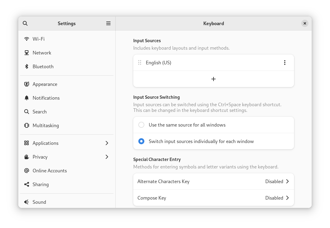 Linux : GNOME配置ibus中文输入法，极致优雅_gnome安装中文输入法-CSDN博客