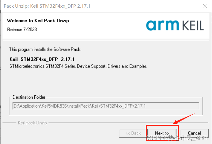 如何下载在官网下载和安装stm32芯片的pack文件（以stm32f4系列为例）stm32 Pack Csdn博客 