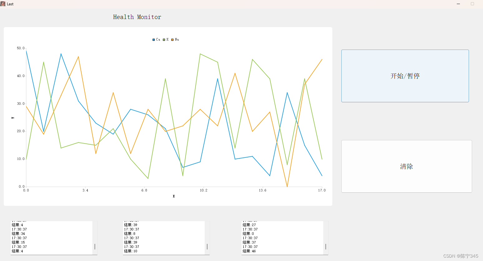 QT开发——Qchart实现的折线图_qt 实时绘制折线图-CSDN博客