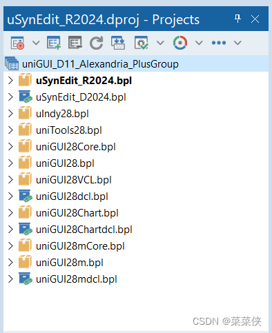 菜菜侠的uniGUI使用笔记 -- 安装篇-CSDN博客