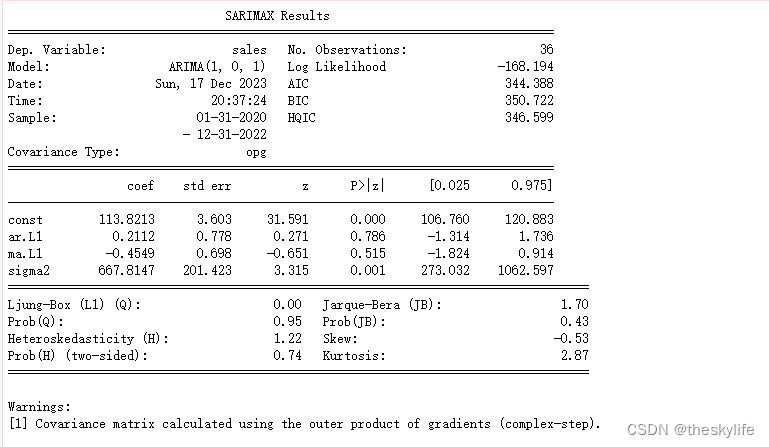 statsmodels专栏4——深度解析：Python中的Statsmodels库时间序列分析_statsmodels时间序列-CSDN博客