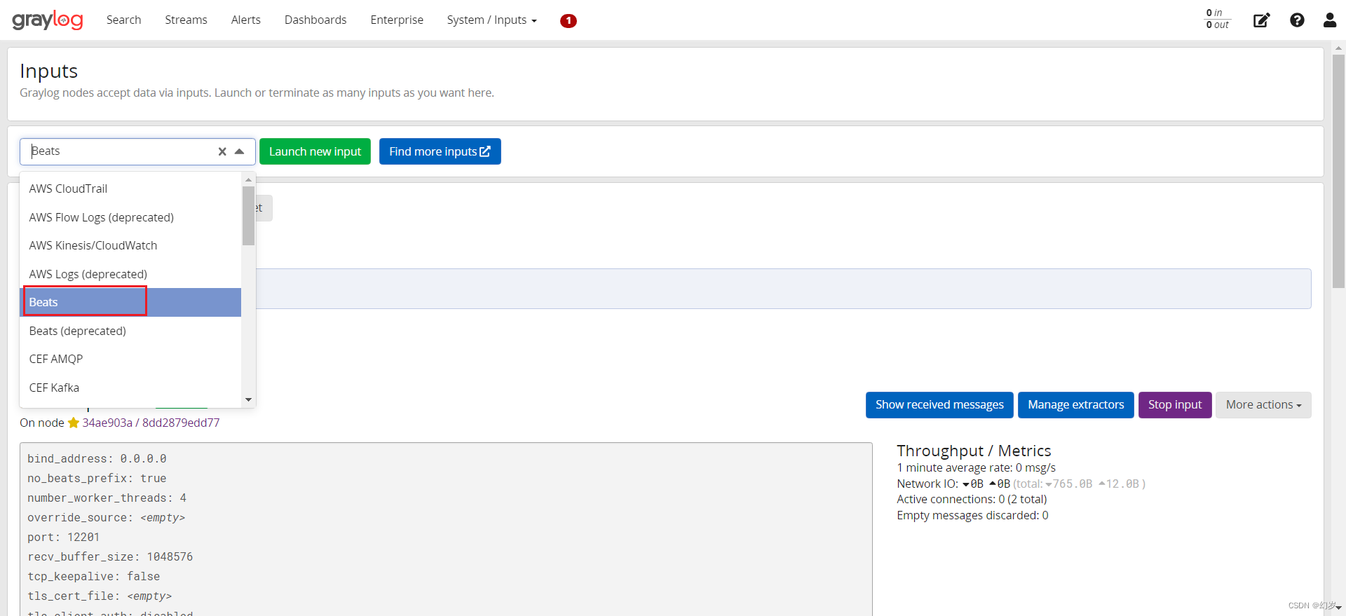 Graylog 使用sidecar 和filebeat 采集linux日志_graylog filebeat-CSDN博客