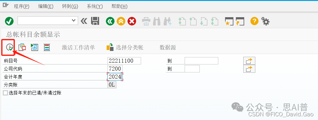 前台处理：总账报表查询及通用ALV界面调整＜FAGLB03＞_sap faglb03-CSDN博客