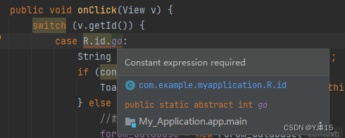 Android studio Constant expression required问题怎么解决_android studio 出现constantquired-CSDN博客
