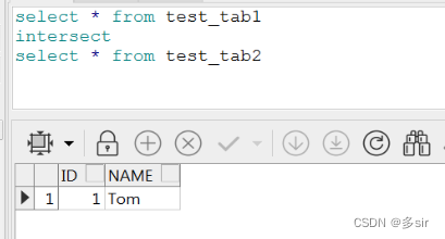 Oracle-并集、交集、差集（union、union all、intersect、minus）的使用方法_oracle 交集-CSDN博客