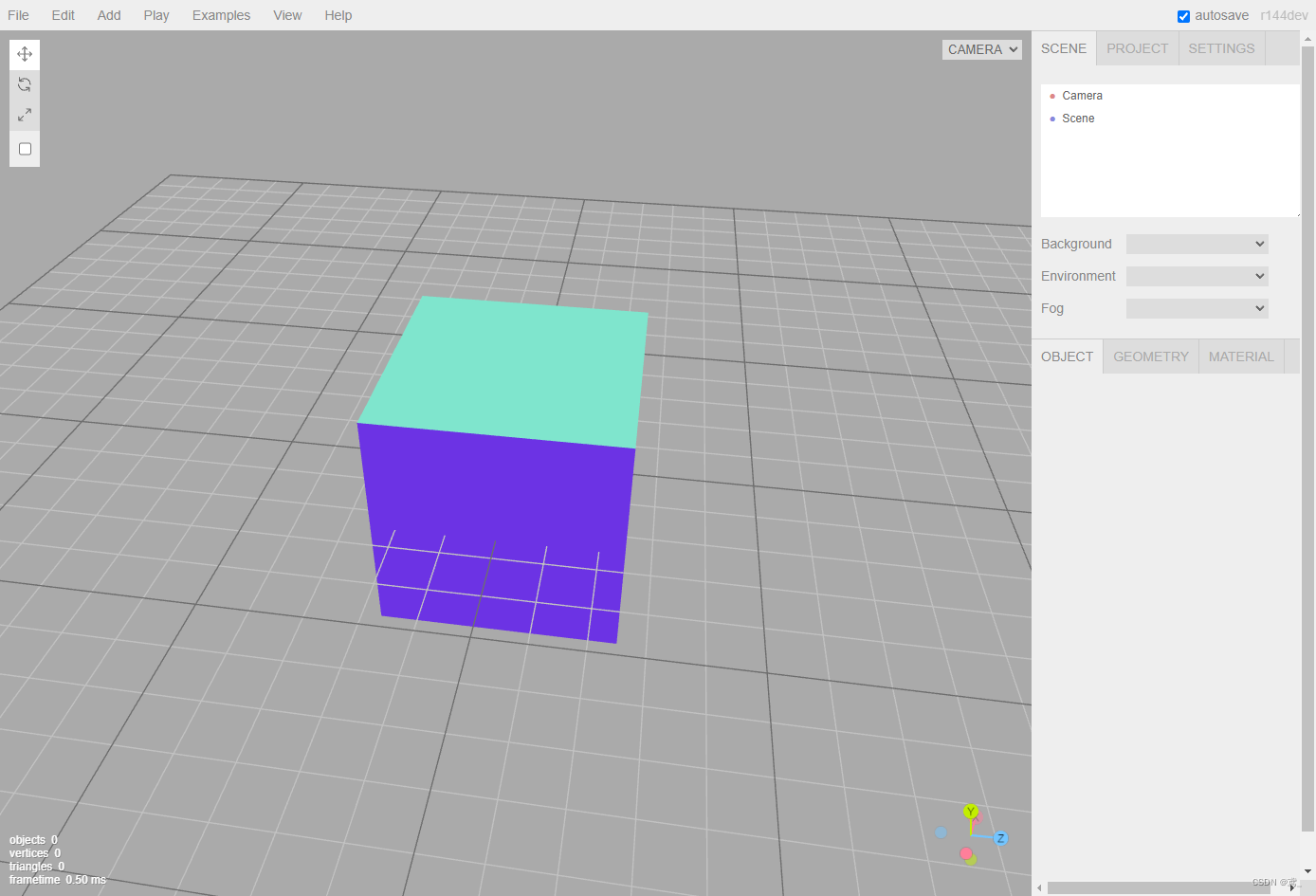 【threejs】场景编辑功能及内外侧通信threejs Editor Csdn博客