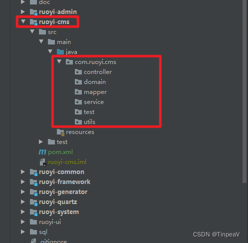 若依创建新子模块（前台模块）【保姆教程】_若依新建module-CSDN博客