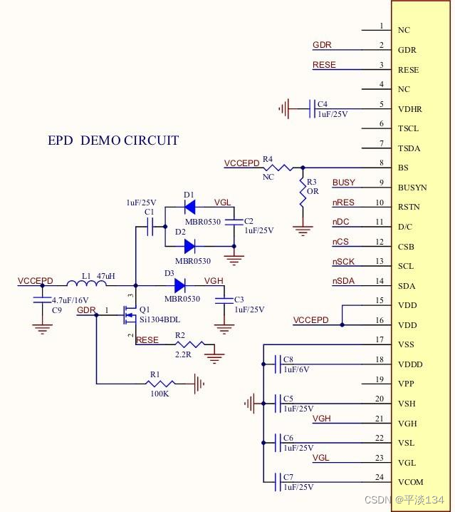 EPD屏幕+STM32F103ZET6 _02-CSDN博客