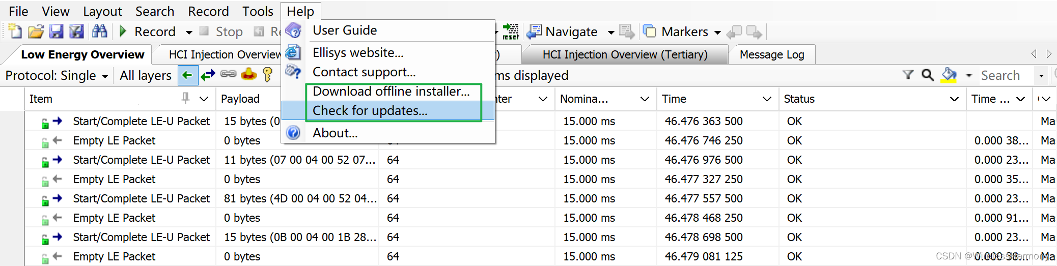 Ellisys 使用小技巧-CSDN博客