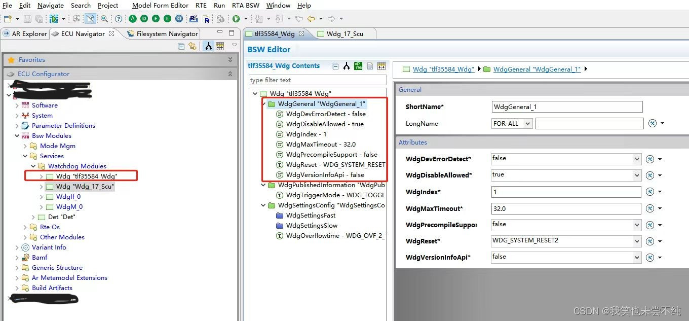 AUTOSAR架构下的看门狗学习（2）：使用ISOLAR_配置WdgM实例_autosar wdg driver-CSDN博客