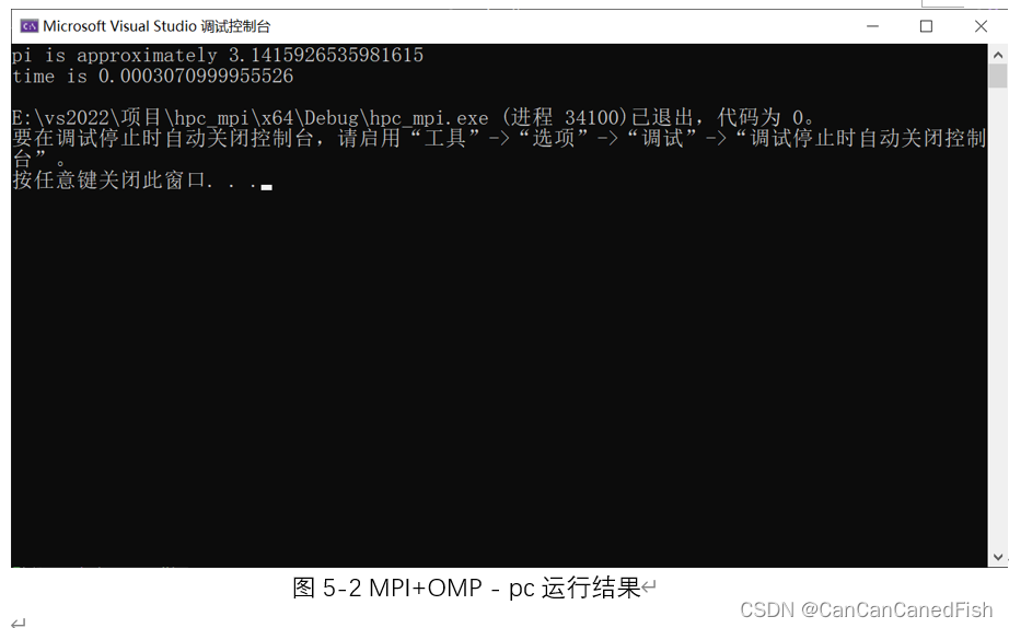 高性能计算导论HPC实验二 MPI并行编程_hpc mpi-CSDN博客