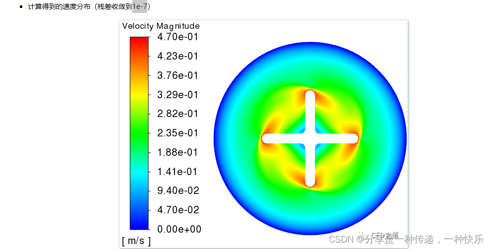 从稳态的MRF改为瞬态计算，出现了下面的变化。监测的云图不发生旋转。说明MRF采用瞬态计算发挥不了它的计算性能，一般只用稳态计算。_mrf模型网格旋转吗-CSDN博客