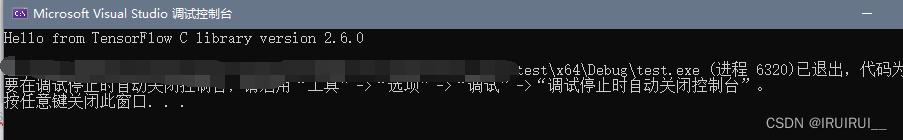 Windows下Visual Studio安装部署Tensorflow开始写一个简单的小网络_如何在vs2019部署tenserflow库-CSDN博客