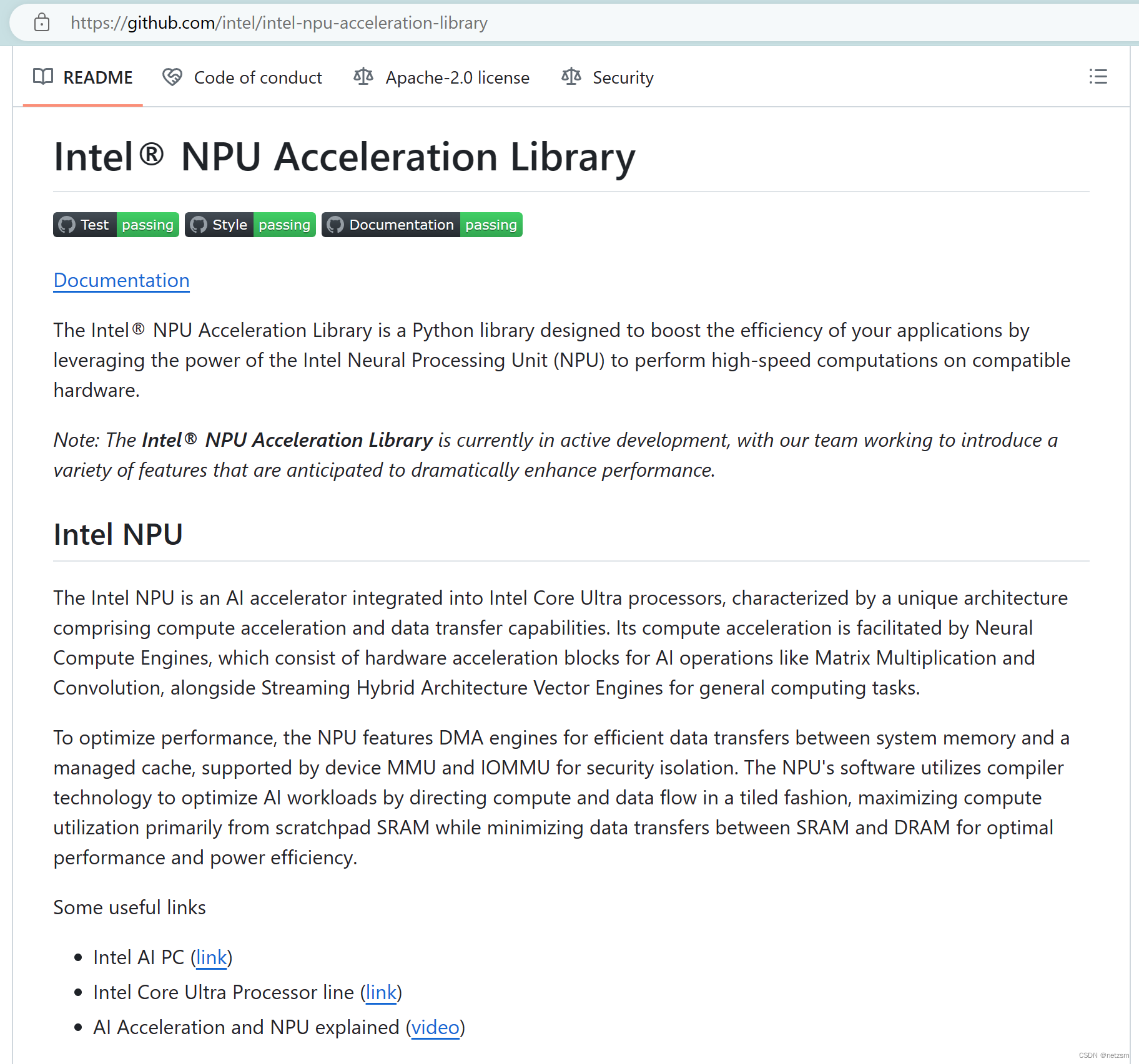 尝试使用Intel NPU运行大模型_npu 大模型-CSDN博客