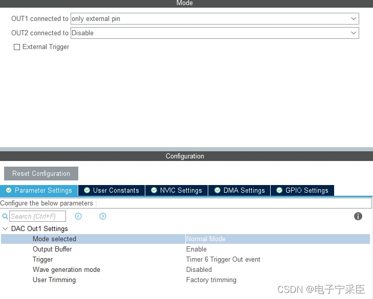 STM32H7利用片上DAC加DMA双缓冲实现DDS_stm32 h7 dma-CSDN博客