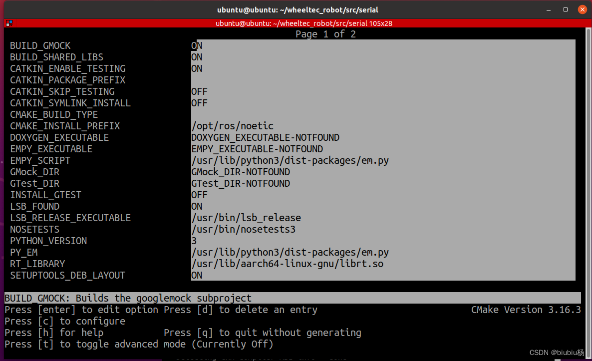 【树莓派4B】ubuntu20.04-ROS-noetic无法安装serial串口通信_ros-noetic-serial-CSDN博客
