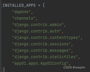 ASGI_APPLICATION module ‘myproject.asgi‘【记录为期四天的Debug】_django项目换成asgi后一些接口报错-CSDN博客