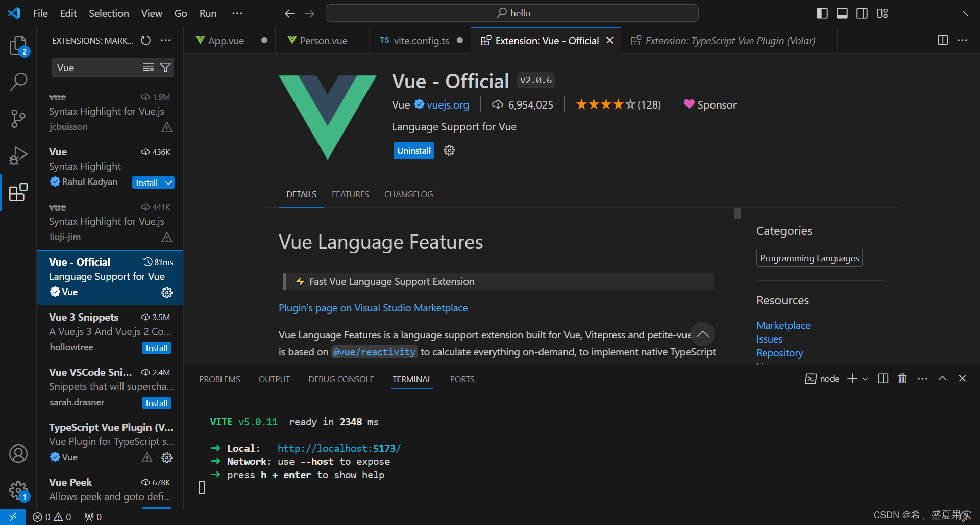 Internal server error: At least one ＜template＞ or ＜script＞ is required in a single file ...
