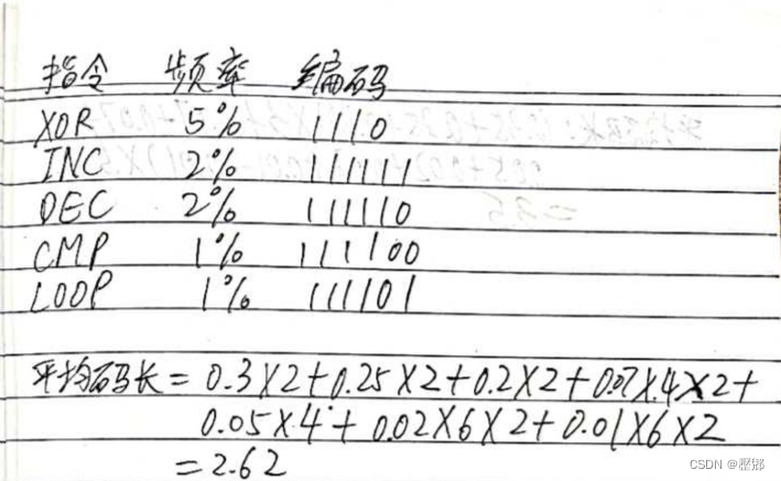 计算机组成与体系结构第2版习题答案补完计划 赵姝陈洁主编 第4章指令系统 安徽大学出版社计算机组成与设计赵姝 Csdn博客