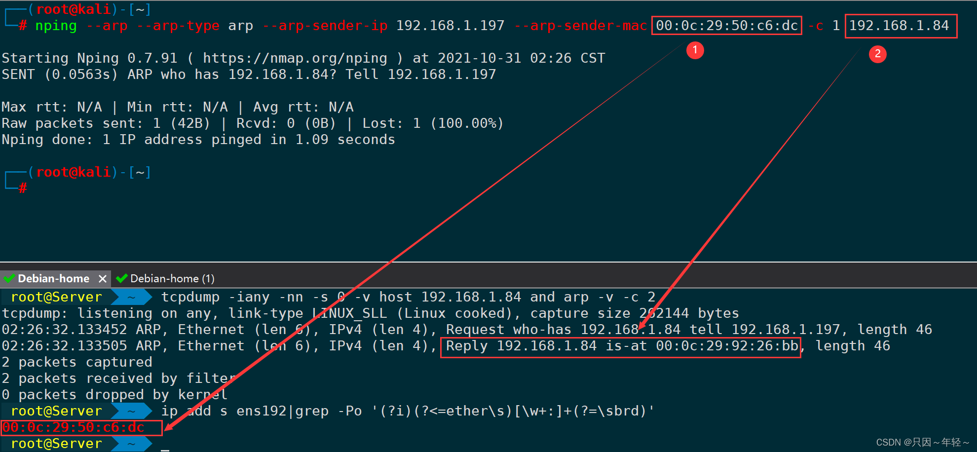 网络探测的中流砥柱-Nping使用_nping语法-CSDN博客
