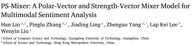 【论文精读】| PS-Mixer: A Polar-Vector and Strength-Vector Mixer Model for ...