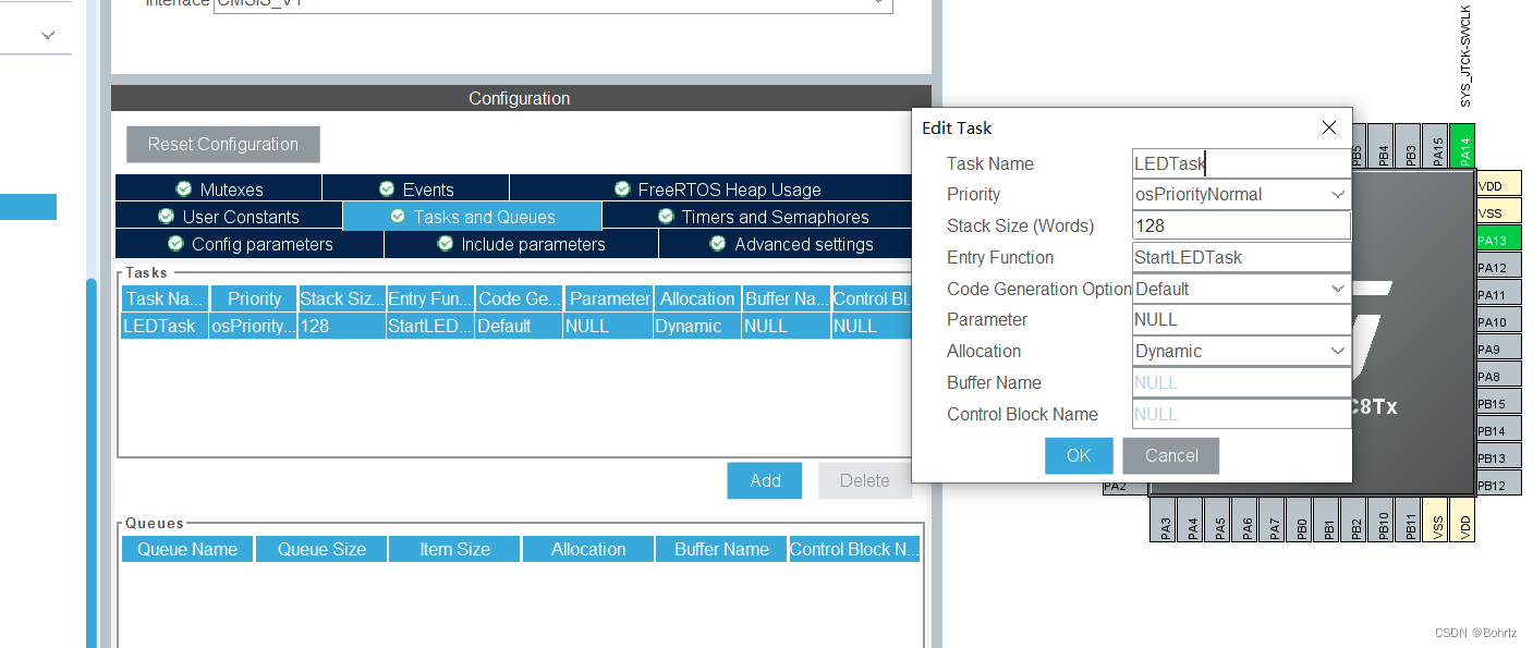 手动移植FreeRTOS和CubeMX生成FreeRTOS_stm32f103 cubmx freertos-CSDN博客